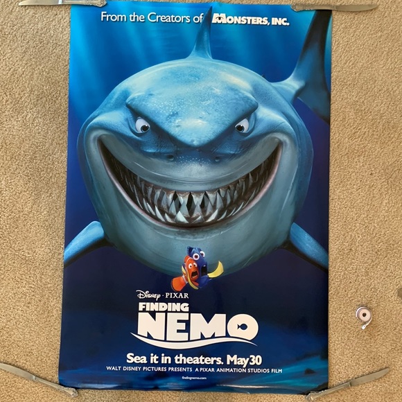 Disney Pixar | Wall Decor | Disney Pixar Finding Nemo 2 Sided Movie ...